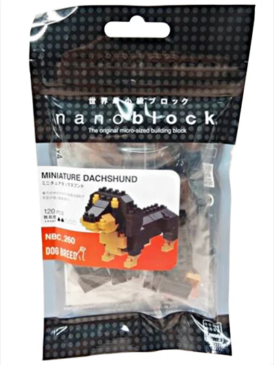 Nanoblok kockice - Dachshund, 120 pcs