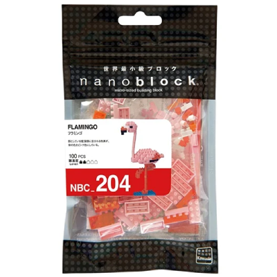 Nanoblok kockice - Greater Flamingo, 2100 pcs