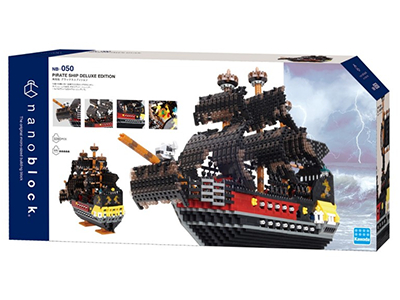 Nanoblok kockice - Pirate Ship, Deluxe Edition, 3280 pcs