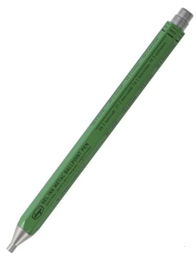 Hemijska olovka - DAYS, Metal Ballpoint, Green