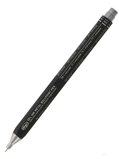 Hemijska olovka - DAYS, Metal Ballpoint, Black