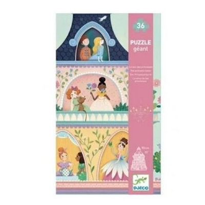 Puzle - Giant Puzzle, The Princess tower, 36 pcs