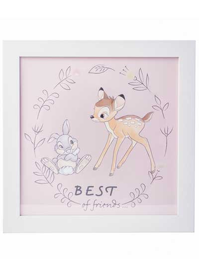 Uramljena reprodukcija - Disney, Bambi, 30x30 cm