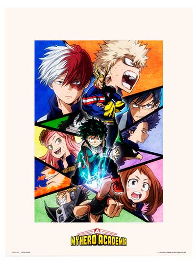 Print reprodukcija - MHA, Second Season, 30x40cm