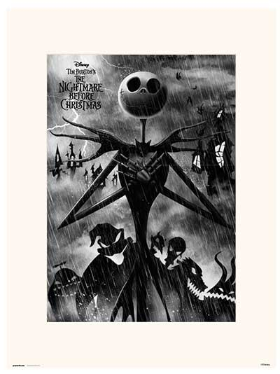 Print reprodukcija - NBC, Jack Skellington, 30x40 cm