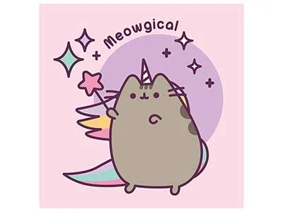 Kanvas - Pusheen The Cat, Meowgical, 30x30 cm