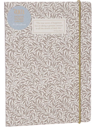 Agenda A5 - William Morris, Willow Grey