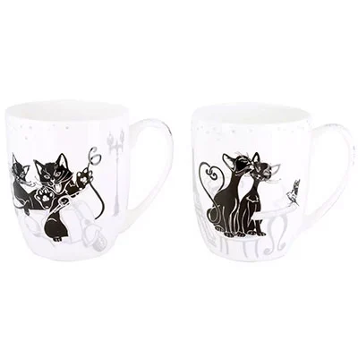 Šolje set 2 - Crazy Cats, 400 ml