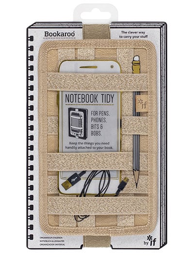 Futrola - Notebook Bookaroo, Tidy Gold