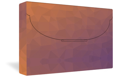 Kutija za knjigu - Purple orange