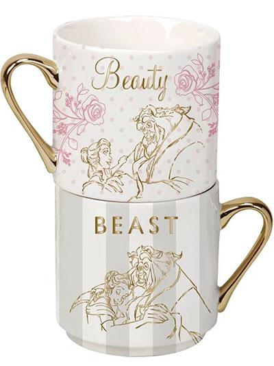 Šolje set 2 - Disney, Beauty & The Beast, Happily Ever After