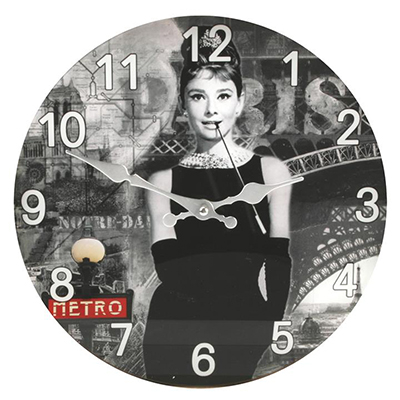 Zidni sat - Iconic Collection, Audrey Hepburn