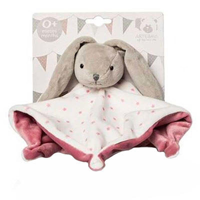 Plišani Doudou - Bunny Stars, Pink, 26 cm