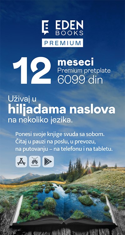 Eden Books Premium vaučer – 12 meseci