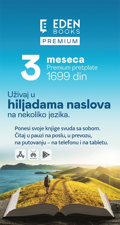 Eden Books Premium vaučer – 3 meseca