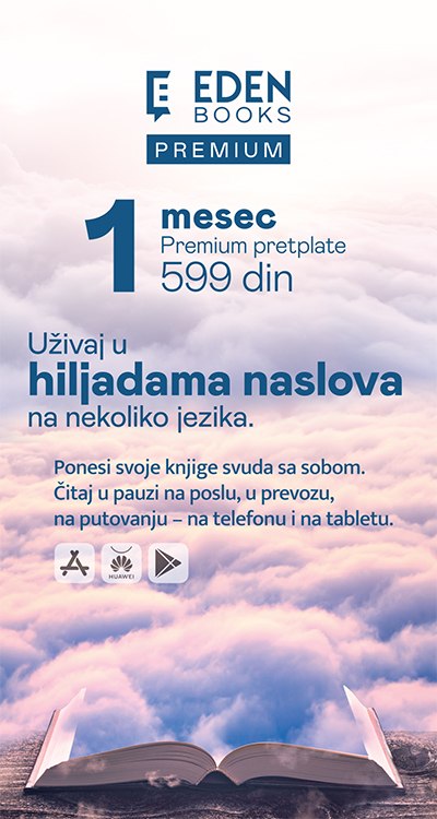 Eden Books Premium vaučer – 1 mesec