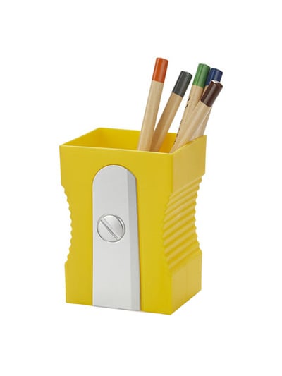 Čaša za olovke - Sharpener, Yellow