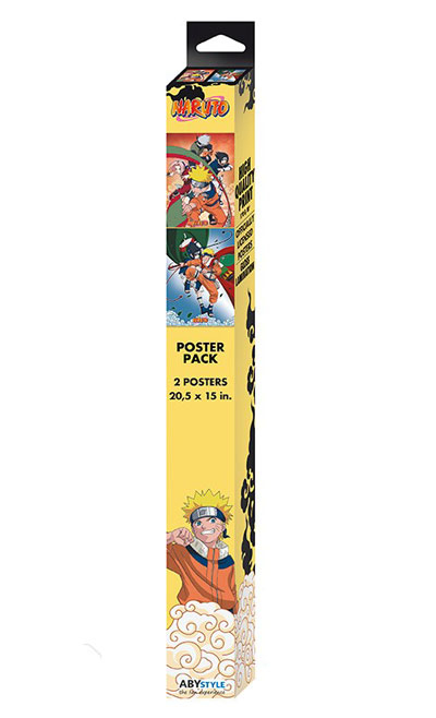 Poster set 2 Chibi Naruto Shippuden Team 7