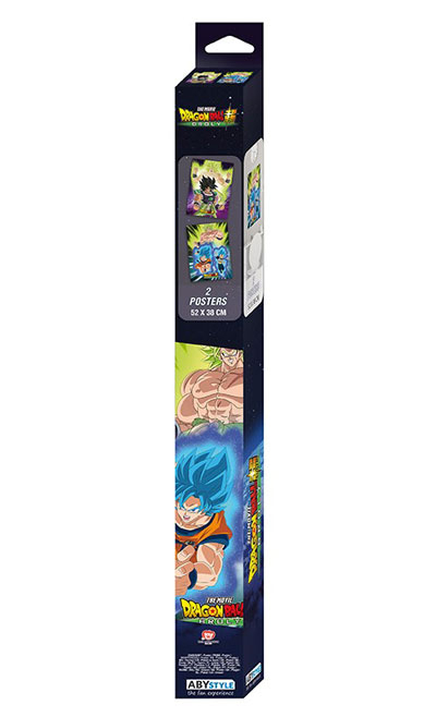 Poster set 2 Chibi - DBZ, Broly