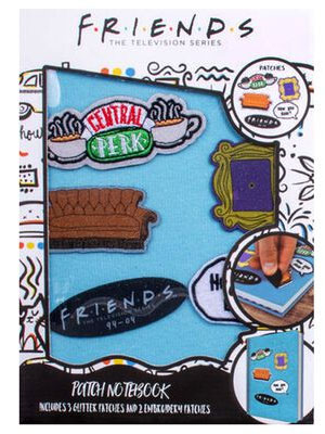 Agenda A5 - Friends, Velcro with Patches