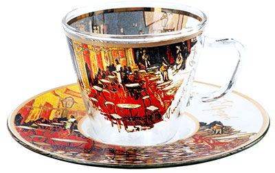 Šoljica za espreso - Van Gogh, Caffe on Terrace
