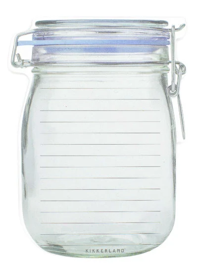 Tegla - Mason Jar, Notepad