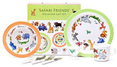 Set za jelo - Safari, 7 komada