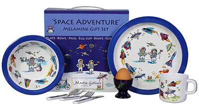 Set za jelo - Space Adventure, 7 komada