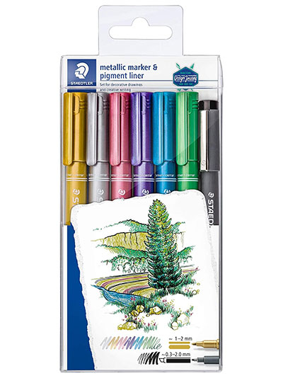 Staedtler marker - Metalic, 6 komada