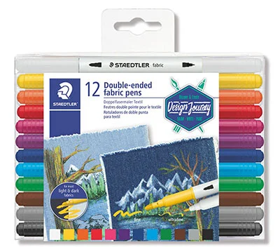 Staedtler - flomasteri za tekstil 1/12