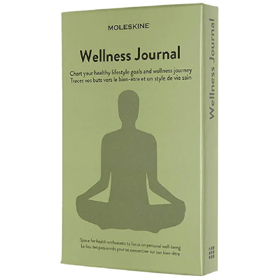 Moleskine Passion, Wellness Journal, Large, Boxed/Hard Cover