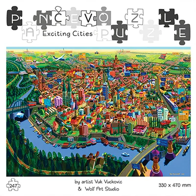 Uzbudljivi Gradovi Puzzle, Pančevo