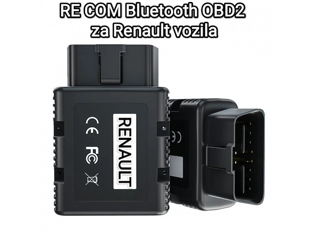 RE COM Bluetooth OBD2 za Renault Vozila Srpski jezik