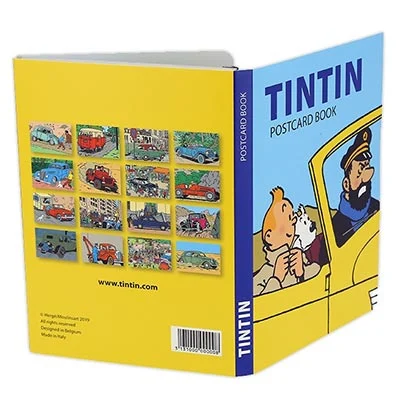 Razglednice, set/16 - Tintin Car