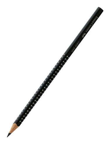 Faber-Castell grafitna olovka - Grip B, crna