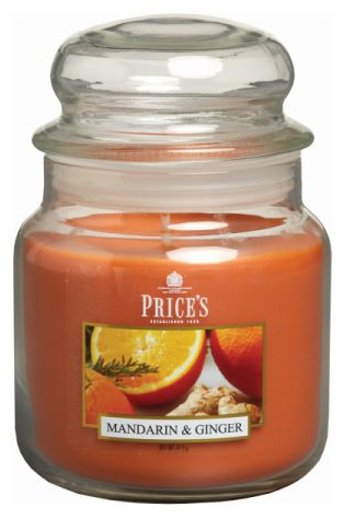 Mirišljava sveća u tegli - Mandarin & Ginger, M