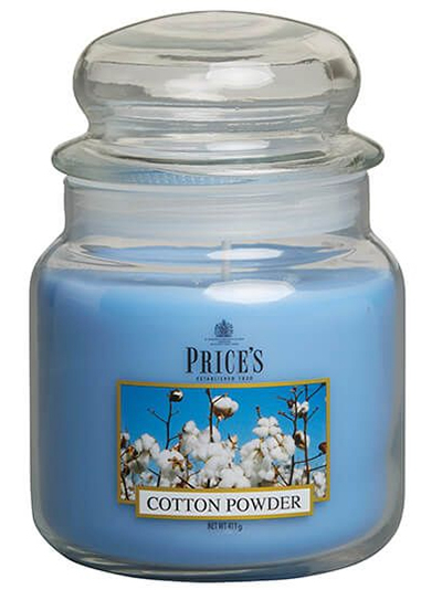 Mirišljava sveća u tegli - Cotton Powder Media, M