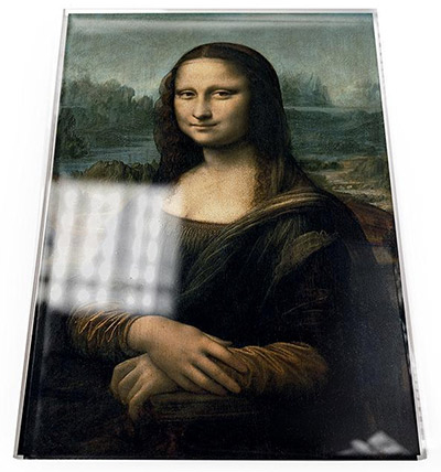 Čestitka - Da Vinci, Mona Lisa