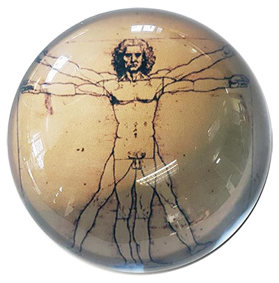 Držač papira - Da Vinci, Vitruvian Man