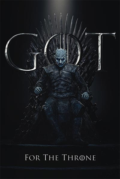 Poster - GOT, The Night King For The Throne