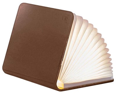 Lampa - Book, Brown Leather, S