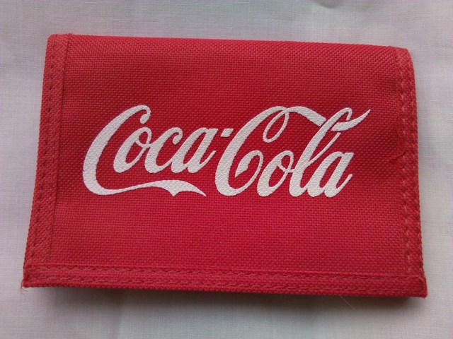 Crveni Coca Cola novčanik