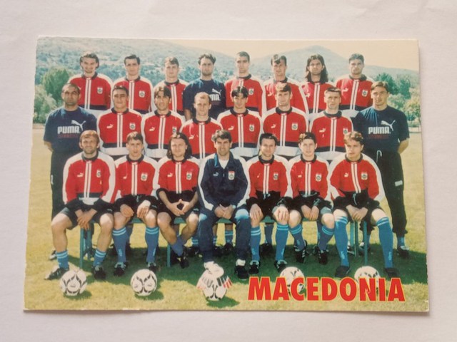 Fudbal - Reprezentacija - Makedonija - Čista -
