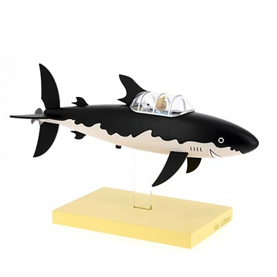 Figura - Tintin and Snowy, Submarine Shark