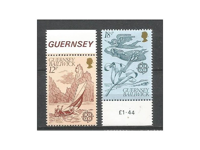 Guernsey 1981. EVROPA CEPT cista serija