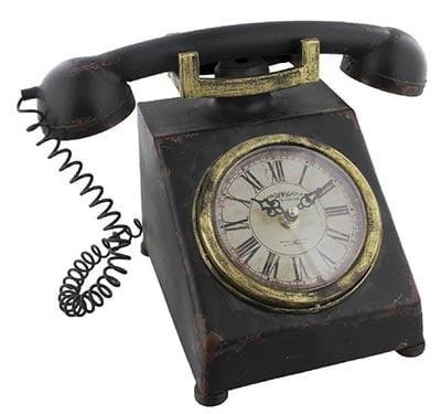 Stoni sat - Old Fashioned Telephone 19cm