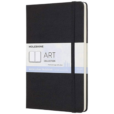 Moleskine Art Collection Watercolour Notebook Large Black
