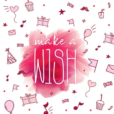 Čestitka - Make a wish 2
