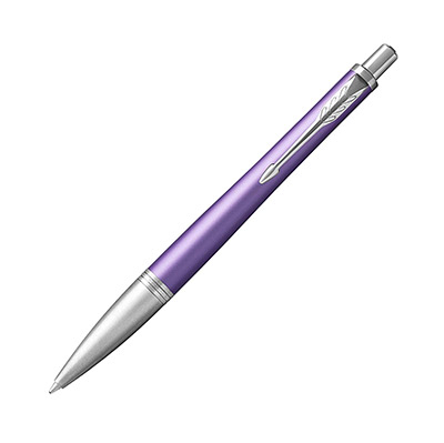 Parker Urban Ballpoint Pen, Premium Violet with Medium Point Blue