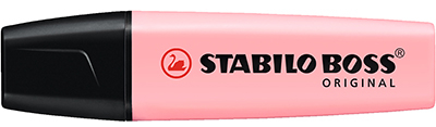 Stabilo Boss pastel signir - pink